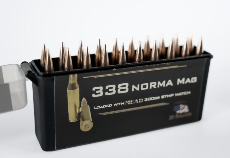 Mead 338 NORMA MAG 300gr - Custom Precision Rifles