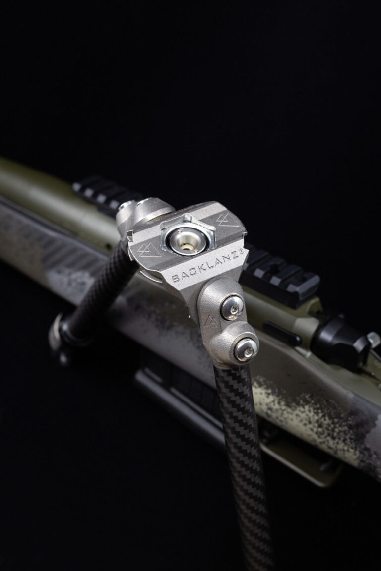 Carbon Fiber Bipod – Notched - Custom Precision Rifles