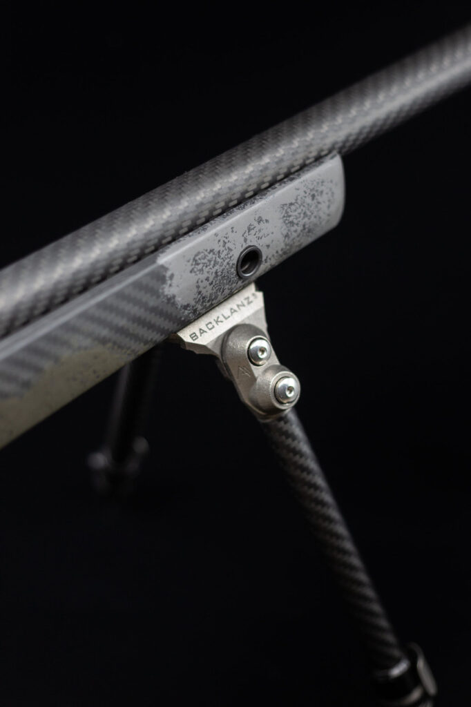 Carbon Fiber Bipod – Notched - Custom Precision Rifles